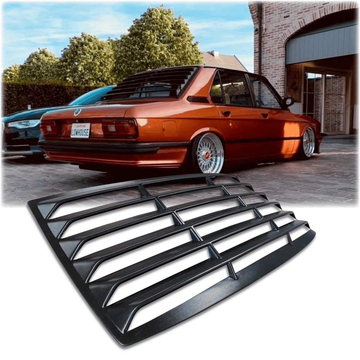BMW 5 Series E12 Rear Window Louver– SekCustoms