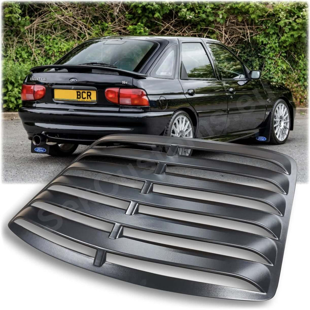 Ford Escort MK6 Rear Window Louvre– SekCustoms