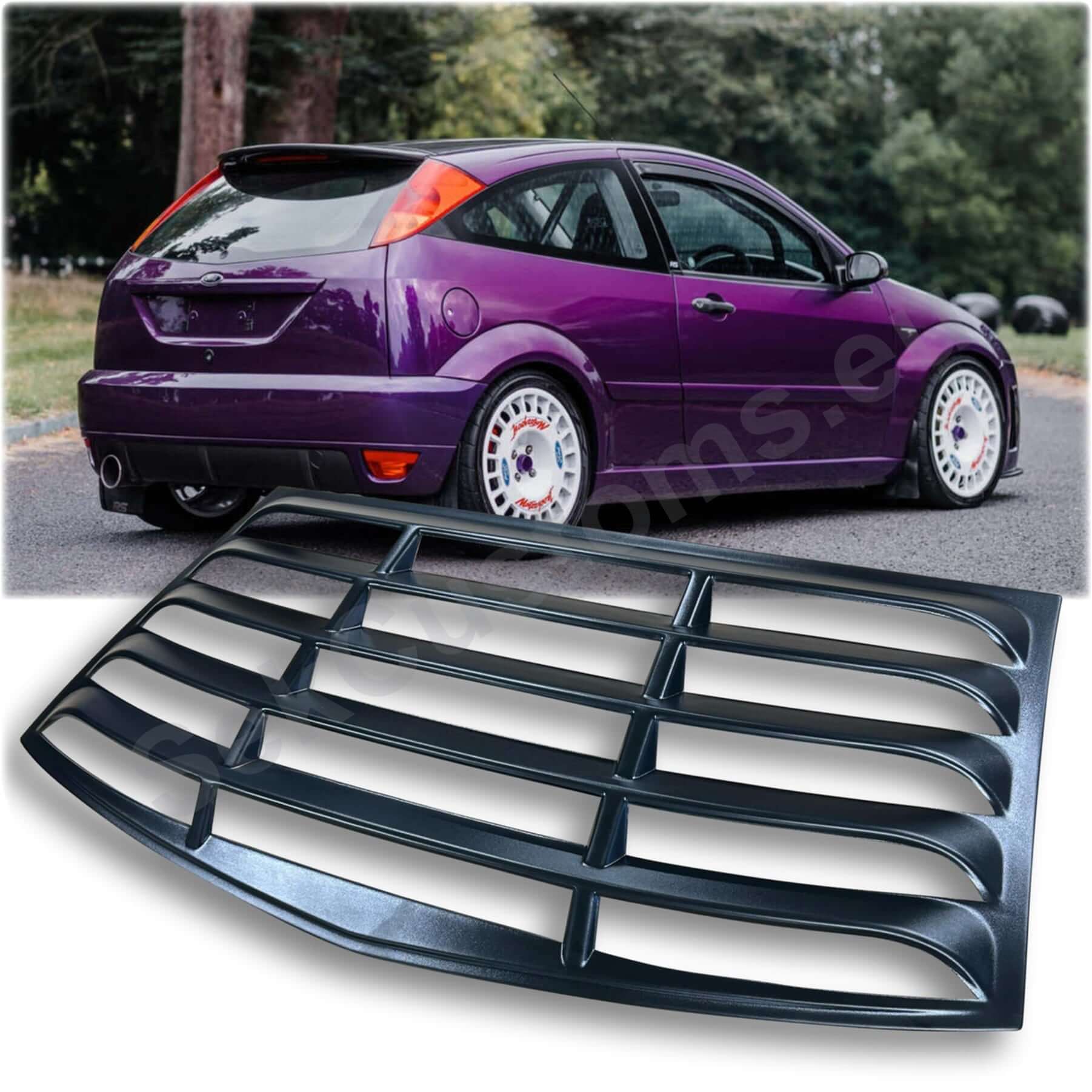 Ford Focus MK1 Rear Window Louver. Worldwide Shipping– SekCustoms