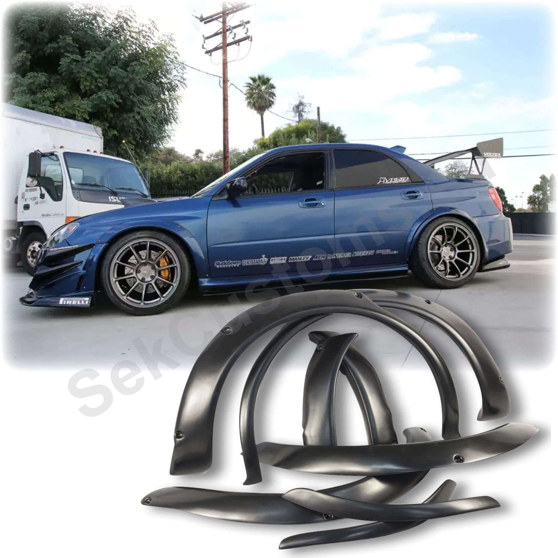 Subaru Impreza (Hawkeye) Wide Body Kit– SekCustoms