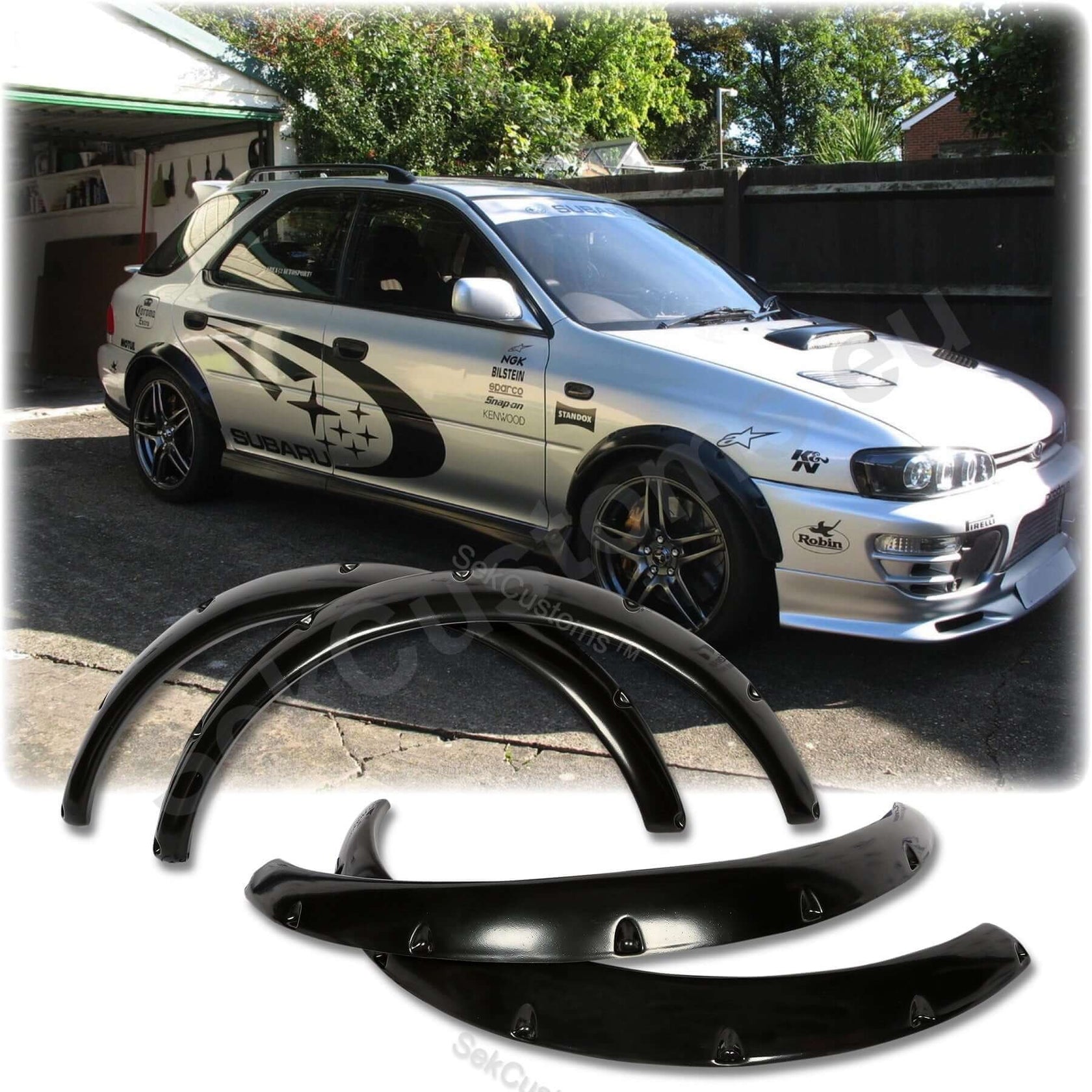 Subaru Impreza GC Wagon Fender Flares. Worldwide Shipping– SekCustoms