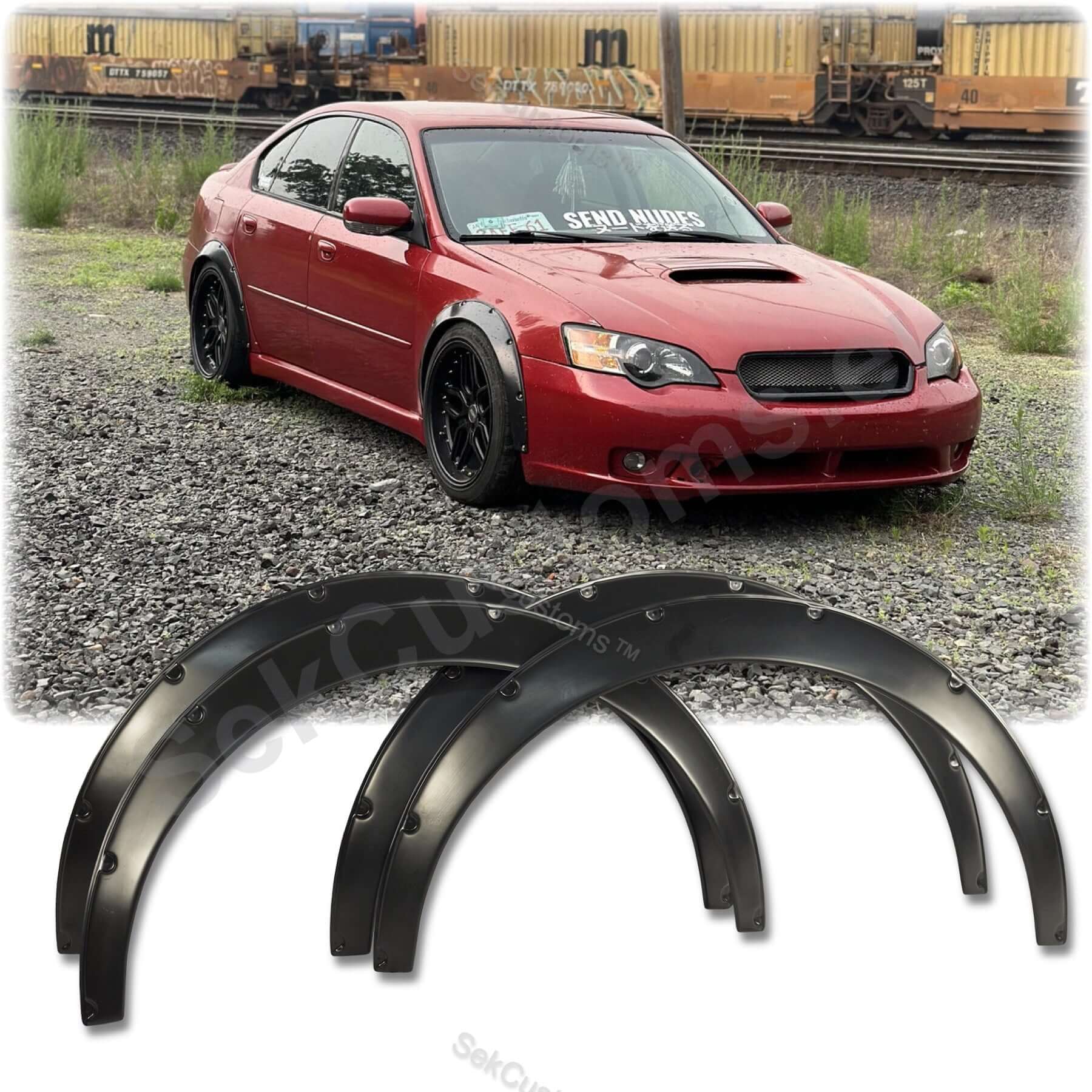 Subaru Legacy Wide Body Fender Flares– SekCustoms