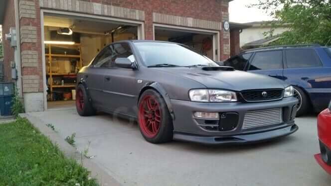 Subaru Impreza GC8 Fender Flares 4-doors.– SekCustoms