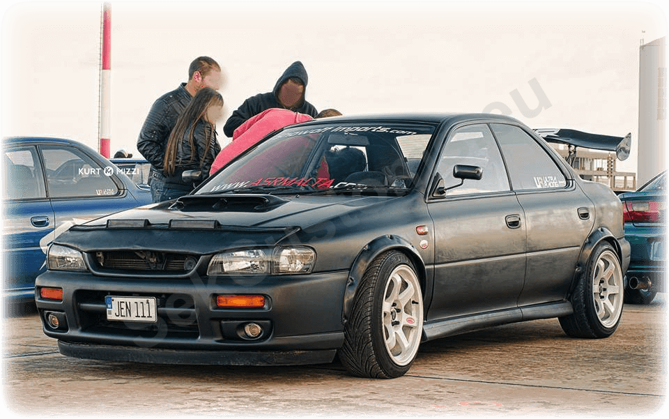 Subaru Impreza GC8 Fender Flares 4-doors.– SekCustoms