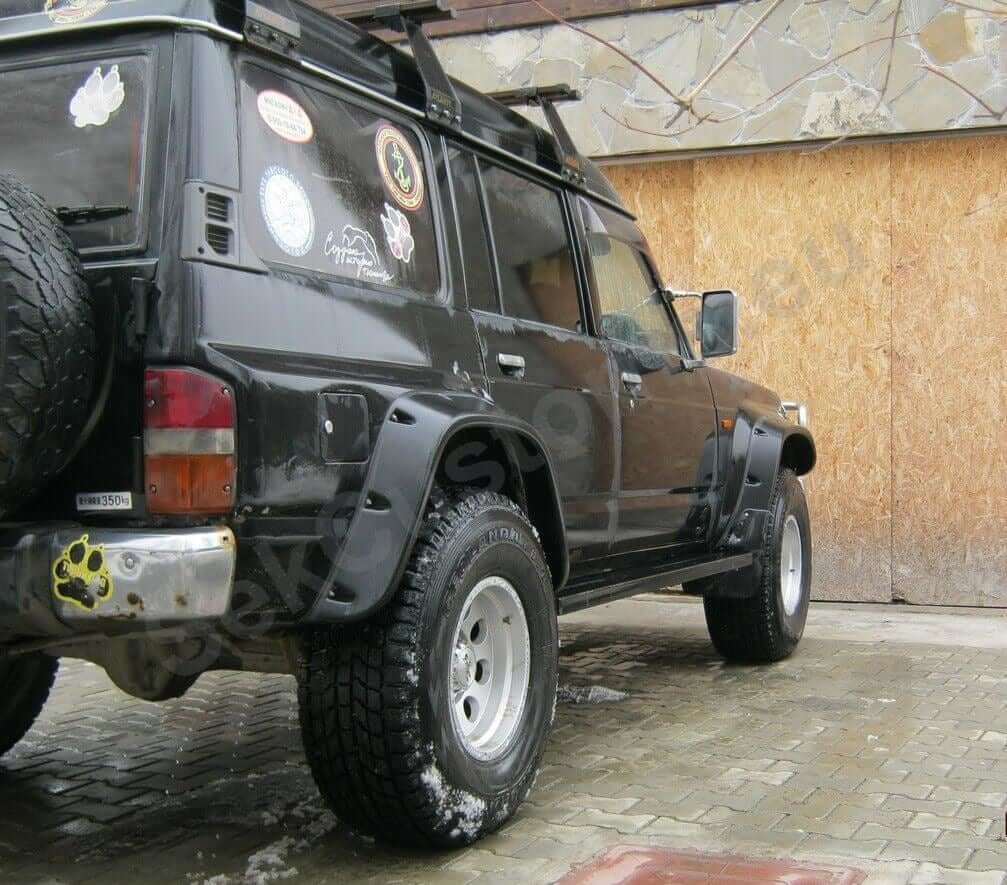 Nissan Patrol Y60 Fender Flares 4-doors– SekCustoms