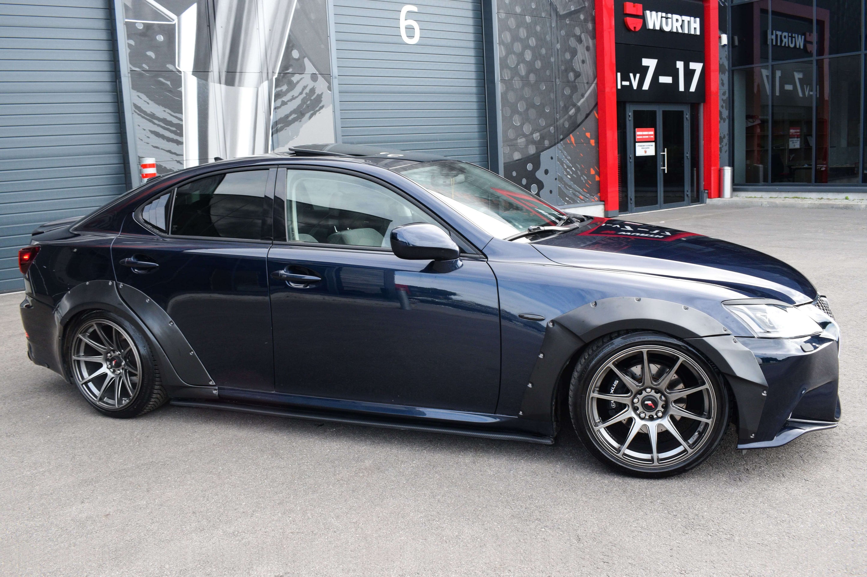Lexus IS Wide Body Kit "SekCustoms" style